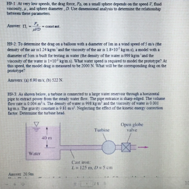 Solved At very low speeds, the drag force, Fd, on a small | Chegg.com