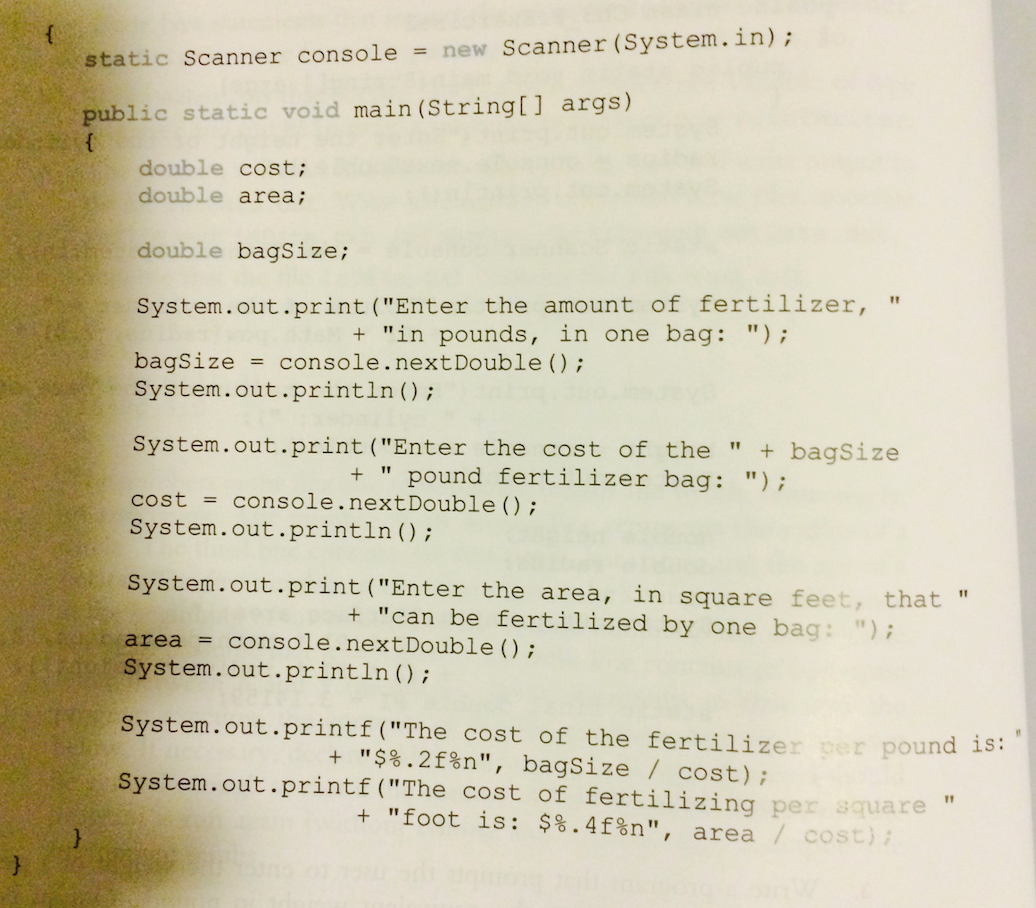 Solved Consider the following program in which the | Chegg.com