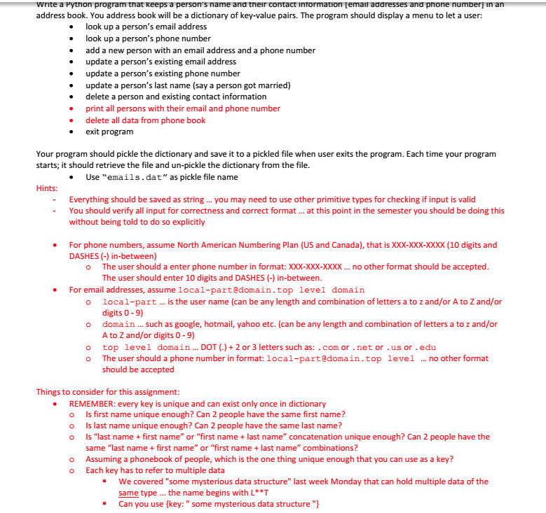 Solved rite a Python program eeps a person s name an eir | Chegg.com