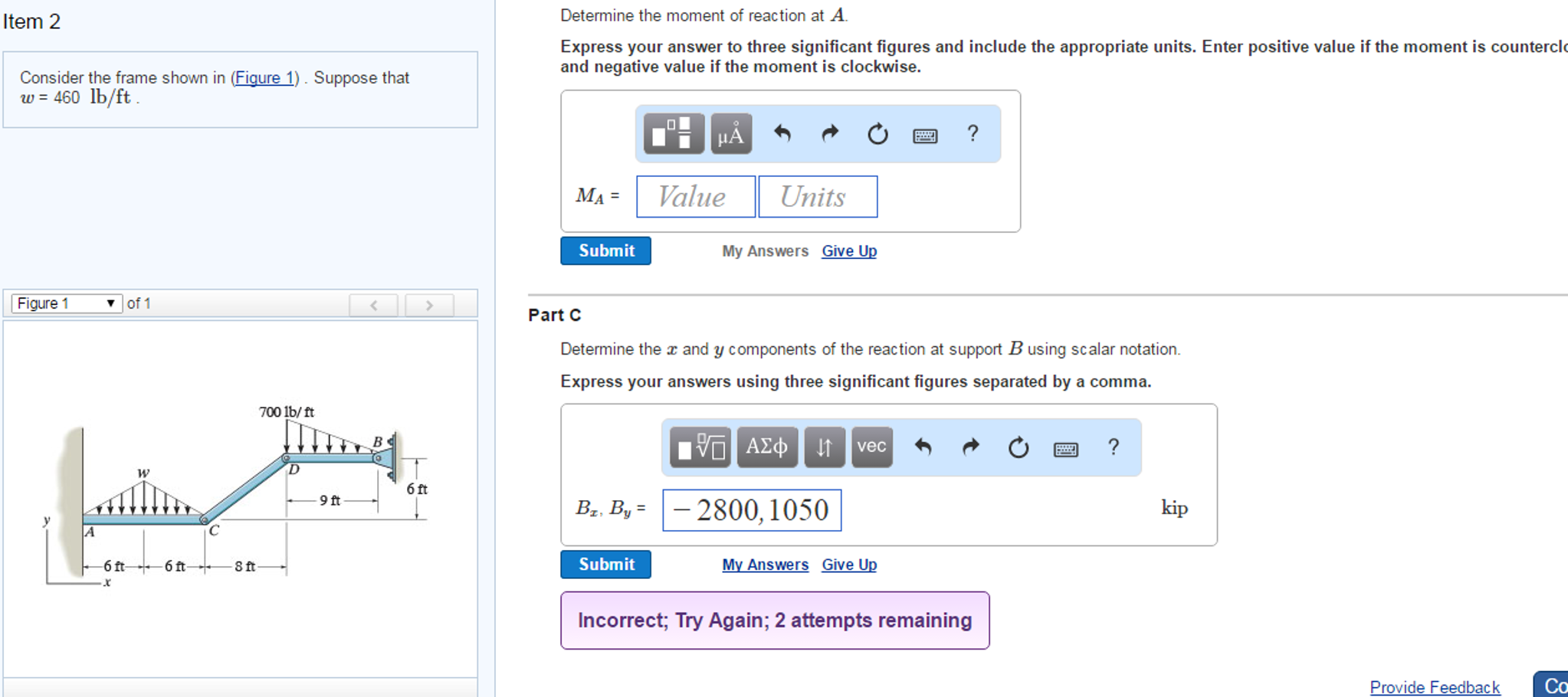 Solved Consider the frame shown in (Figure 1) . Suppose that | Chegg.com