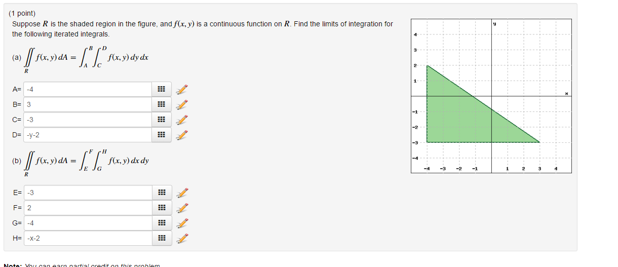 Solved Suppose R Is The Shaded Region In The Figure And