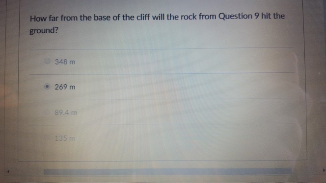 Solved You stand at the top of an 80m-high cliff and throw a | Chegg.com