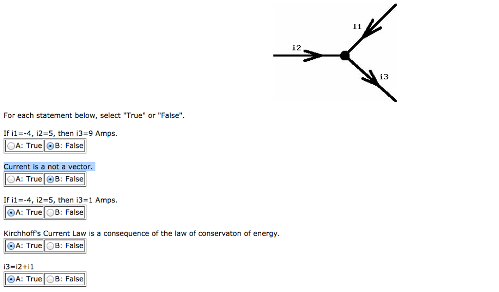 Solved For each statement below, select "True" or "False". | Chegg.com