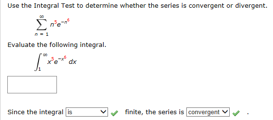Solved Use the Integral Test to determine whether the series | Chegg.com