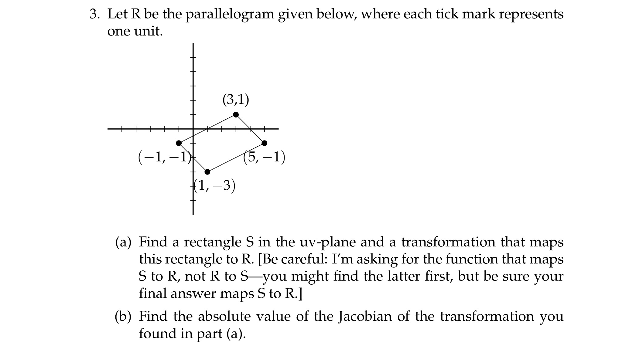 Solved Let R Be The Parallelogram Given Below Where Each Chegg solved-let-r-be-the-parallelogram-given-below-where-each-chegg