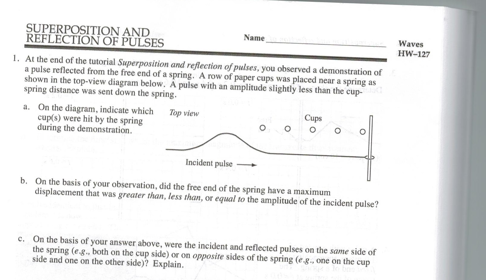 Solved At the end of the tutorial Superposition and | Chegg.com