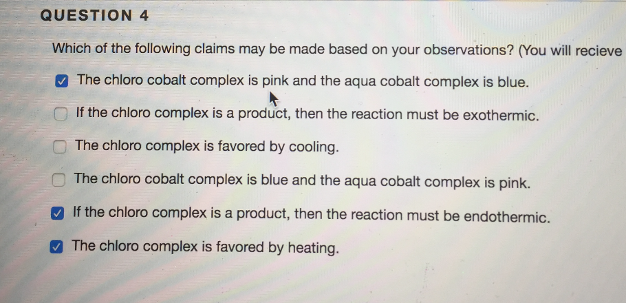Solved Which of the following claims may be made based on | Chegg.com