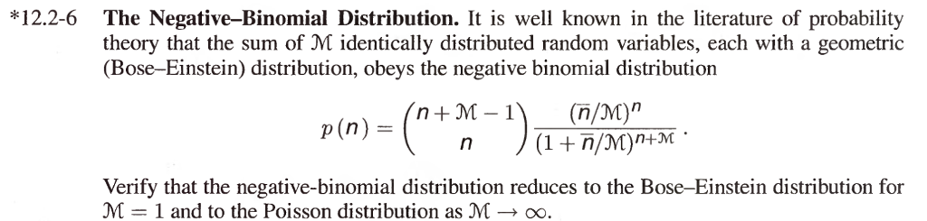 Solved The Negative-Binomial Distribution. It is well known | Chegg.com