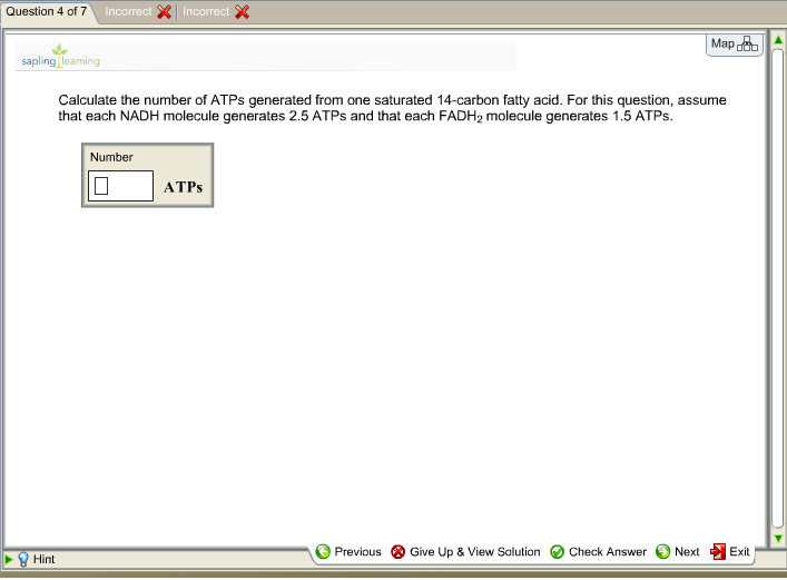 Solved Question 4 of 7 Incorrect S ncorrect Map pling | Chegg.com