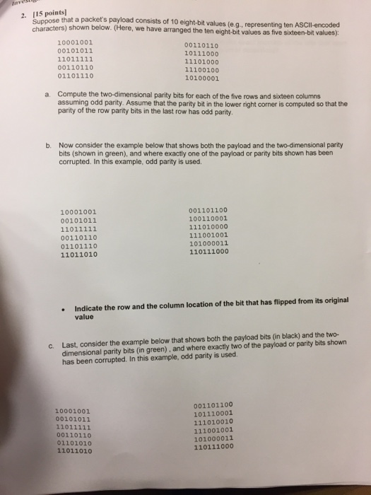 Solved Suppose that a packet's payload consists of 10 | Chegg.com