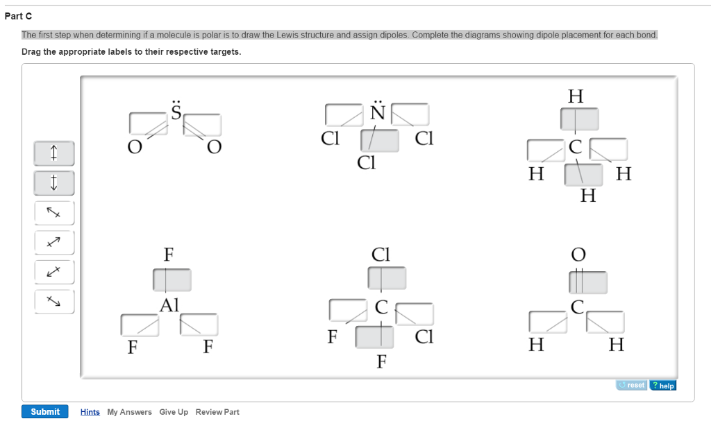 Solved The first step when determining if a molecule is | Chegg.com