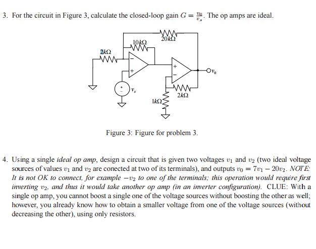 Solved For The Circuit In Figure 3 Calculate The