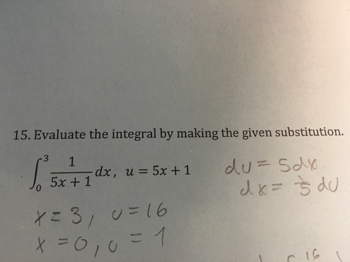 Solved Evaluate the integral by making the given | Chegg.com