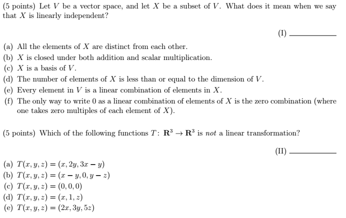 Solved For the following multiple choice questions, you may | Chegg.com