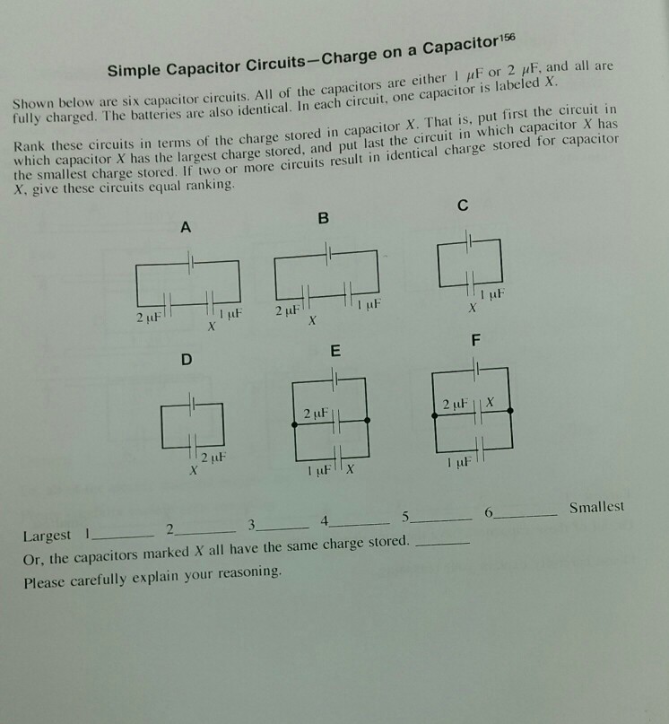 Solved Simple Capacitor Circuits-Charge on a Capacitori5 | Chegg.com