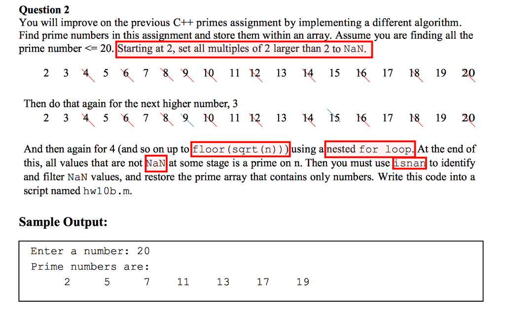 Solved Question 2 You Will Improve On The Previous C 