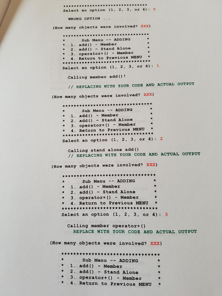 Select an option (1, 2, 3, or 4):5 WRONG OPTION (How | Chegg.com
