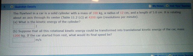 Solved My Notes Ask Your Question Details The body shown | Chegg.com