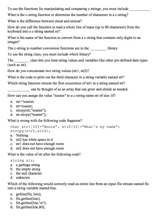 Solved Short Answer The character is called the All | Chegg.com