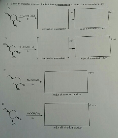Solved Draw the indicated structures for the following | Chegg.com