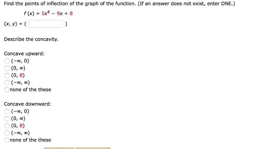 Solved Find the points of inflection of the graph of the | Chegg.com