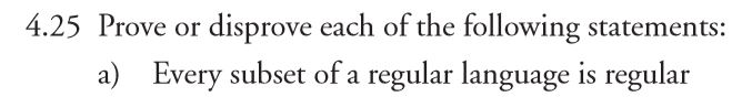 Solved 4.25 Prove or disprove each of the following | Chegg.com