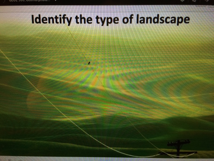Solved Identify the type of landscape | Chegg.com