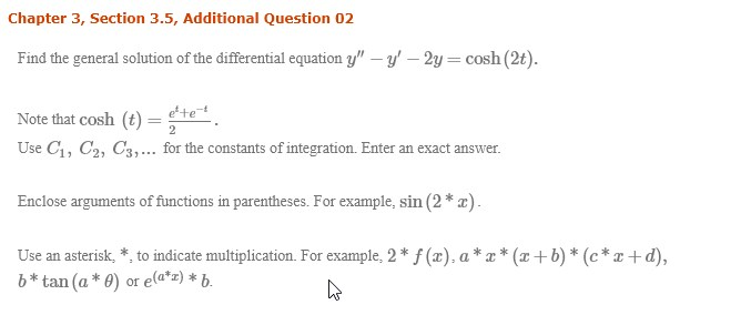 Solved Chapter 3, Section 3.5, Additional Question 02 Find | Chegg.com