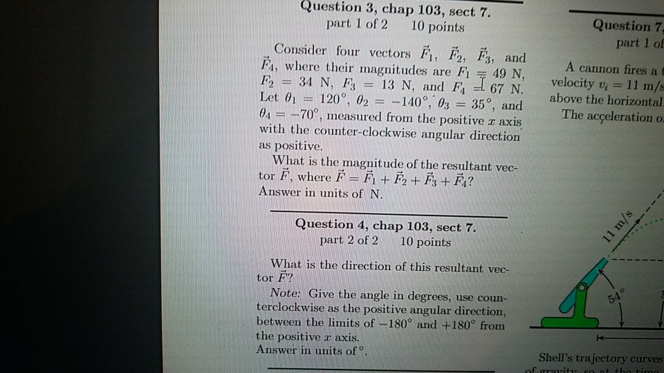Question 3, chap 103, sect 7. part 1 of 2 10 points | Chegg.com