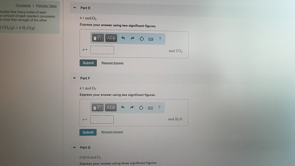 Solved Exercise 8.24 Constants | Periodic Table Part A For | Chegg.com