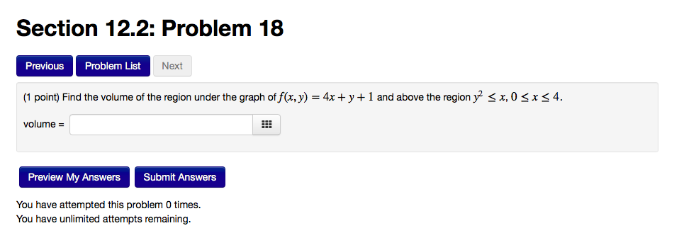 Solved Section 12.2: Problem 18 Previous Problem List Next 1 | Chegg.com