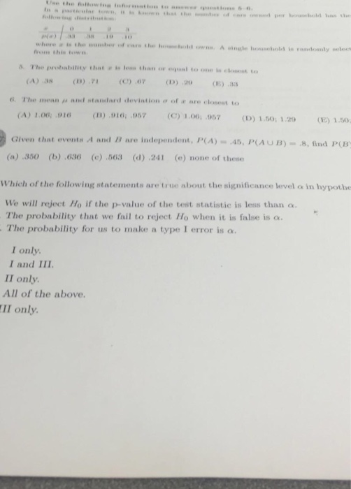 Solved The probability that x is less than or equal to | Chegg.com