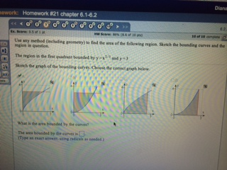 Solved Use any method (inclusing geometry) to find the area | Chegg.com