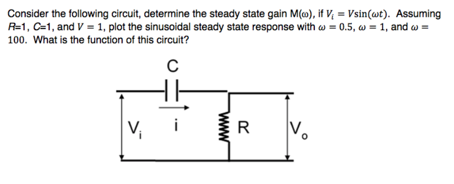 Solved Consider the following circuit, determine the steady | Chegg.com