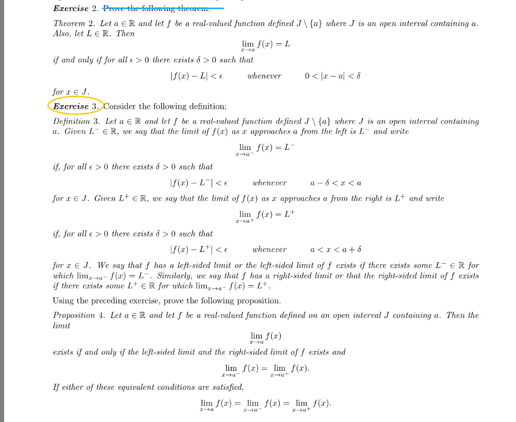 Solved Let a R and let f be a real-valued function defined | Chegg.com