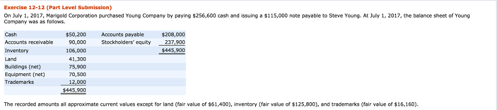 Solved Exercise 12-12 (Part Level Submission) On July 1, | Chegg.com