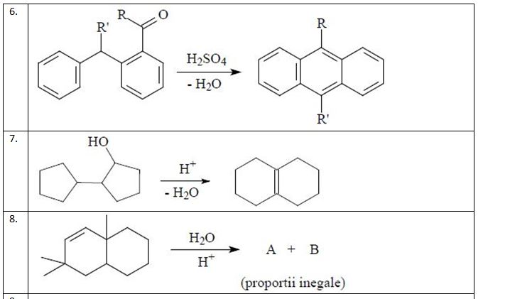 Solved HO H2SO4 H20 H2O H20 A B H (proportii inegale) | Chegg.com