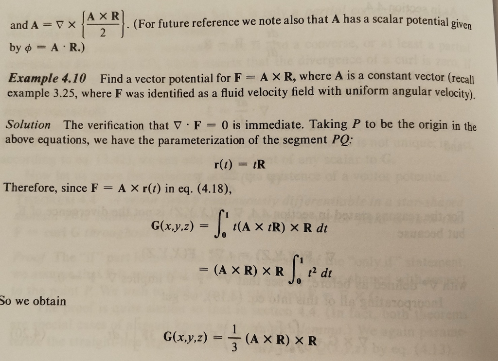 Solved ·/verify that F = × G in examples 4.9 and 4.10. | Chegg.com