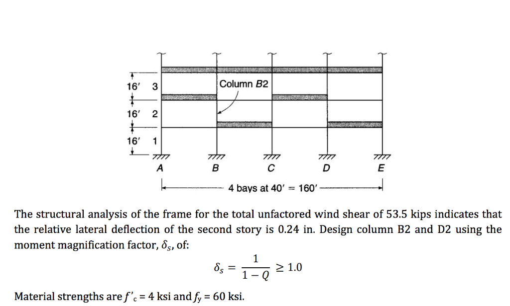 Solved Problem 3: The first three floors of a multistory | Chegg.com