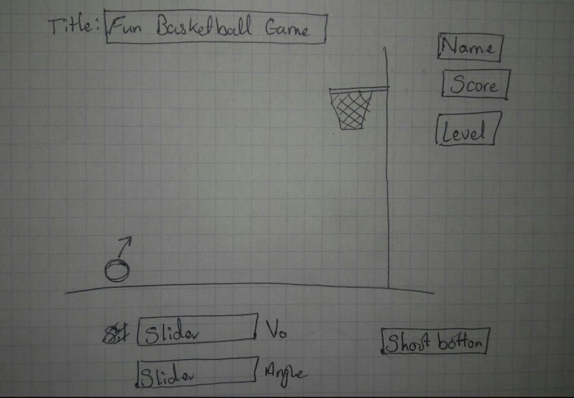 Solved Matlab Software Create a basketball shooting game | Chegg.com