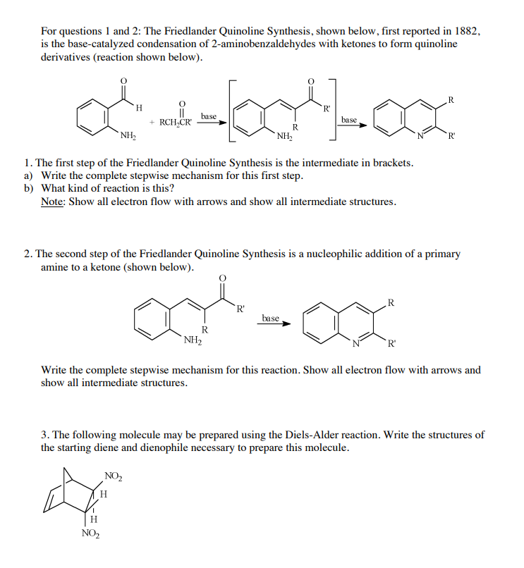 Quinoline Synthesis