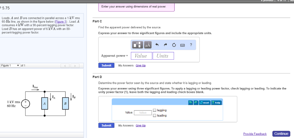 Solved 5.75 Enter your answer using dimensions of real | Chegg.com