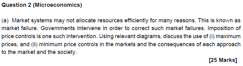 Solved Market systems may not allocate resources efficiently | Chegg.com
