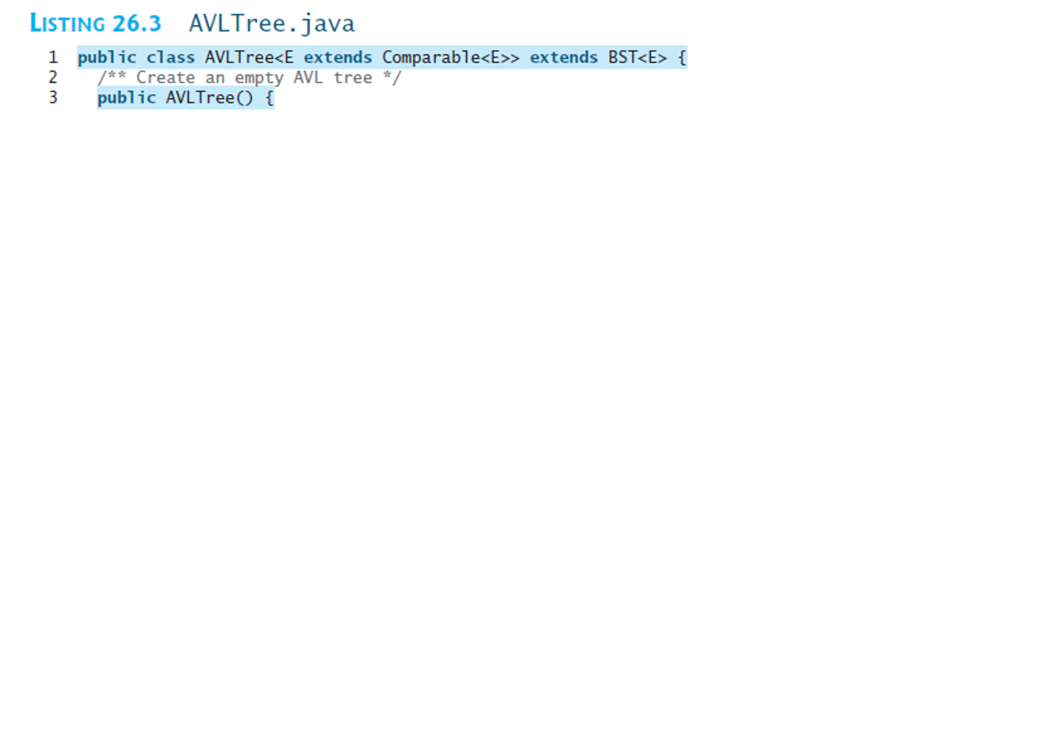 Solved HERE IS THE AVLTREE CLASS taken from Intro to | Chegg.com