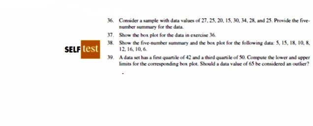 Solved Consider a sample with data values of 27, 25, 20, | Chegg.com