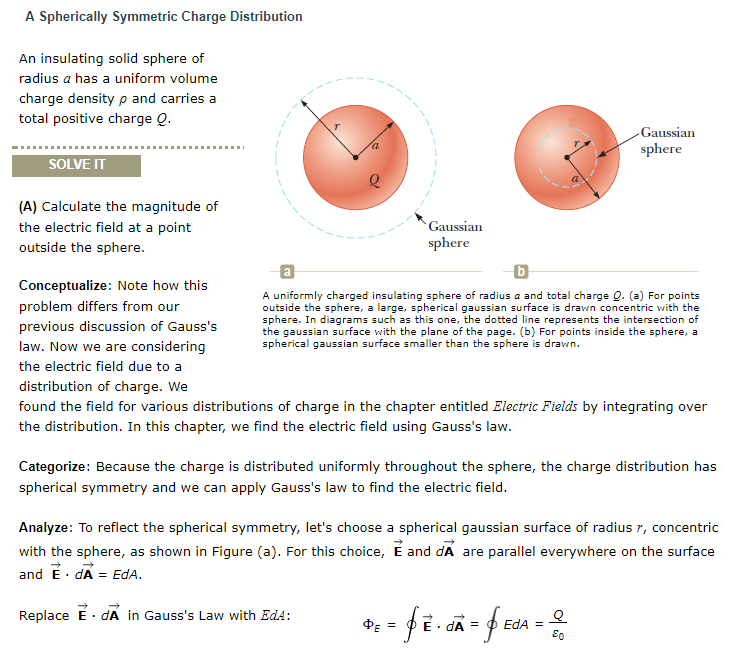 Solved: A Spherically Symmetric Charge Distribution An Ins... | Chegg.com