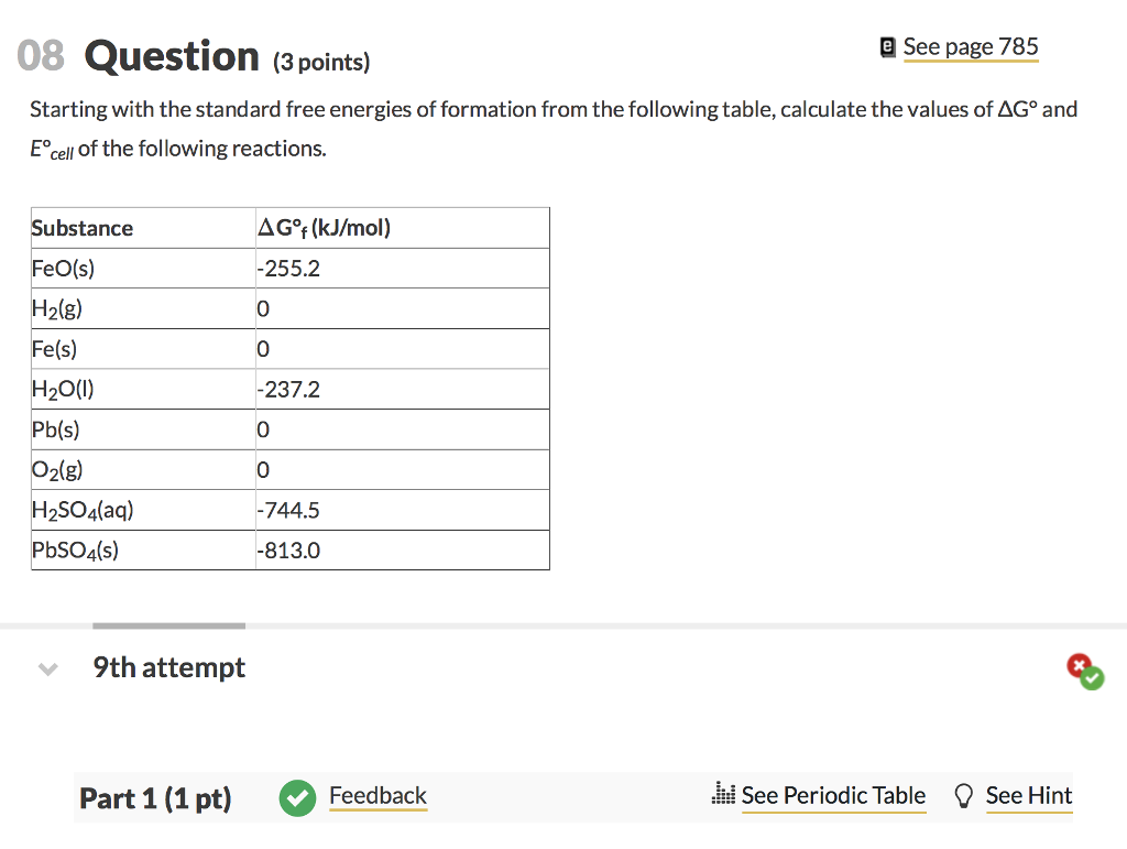 Solved e See page 785 08 Question (3 points) Starting with | Chegg.com Solved e See page 785 08 Question (3 points) Starting with | Chegg.com
