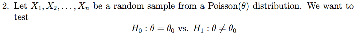 Solved Let X1, X2,... ,Xn be a random sample from a | Chegg.com