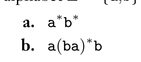 Solved 1.20 For each of the following languages, give two | Chegg.com