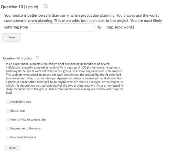 Solved Question 5 (1 point) Based on consensus, | Chegg.com